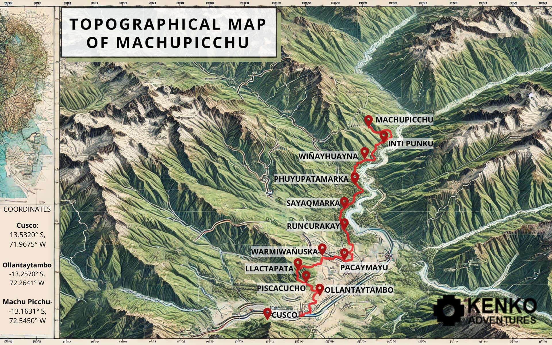 Complete Inca Trail Maps & Itinerary: Plan Your Trek to Machu Picchu